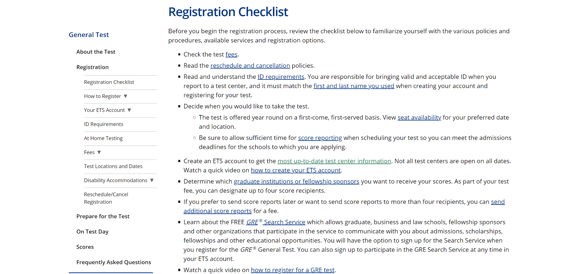 Log In for the ETS GRE | Step-by-Step Procedure Guide